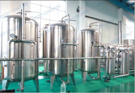 8t Normal Pressure Ss304 Ro Water Treatment System