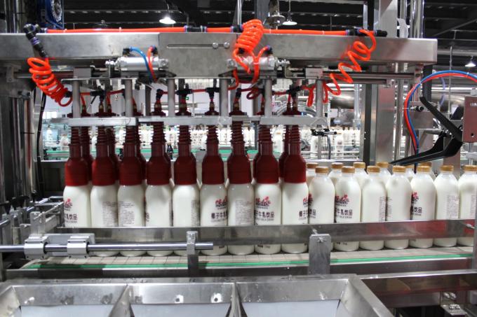 Automatic Milk Beverage Bottle Filling Machine
